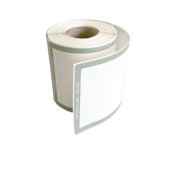 Compostable Shipping Labels - Rolls - Better Packaging Co